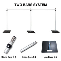 ValarFlowers 6ft-10ft Adjustable Aluminum Alloy Tubular Decor Arch Sta